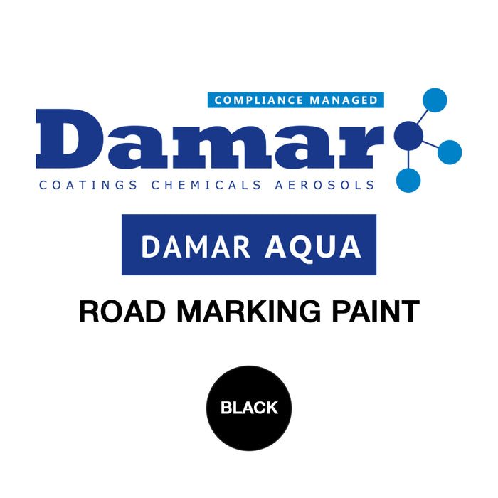 Damar Aqua Road Marking Paint 15 Litres (Black) ARL1003S